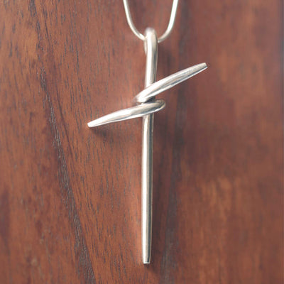 Modern Cross Pendant-big